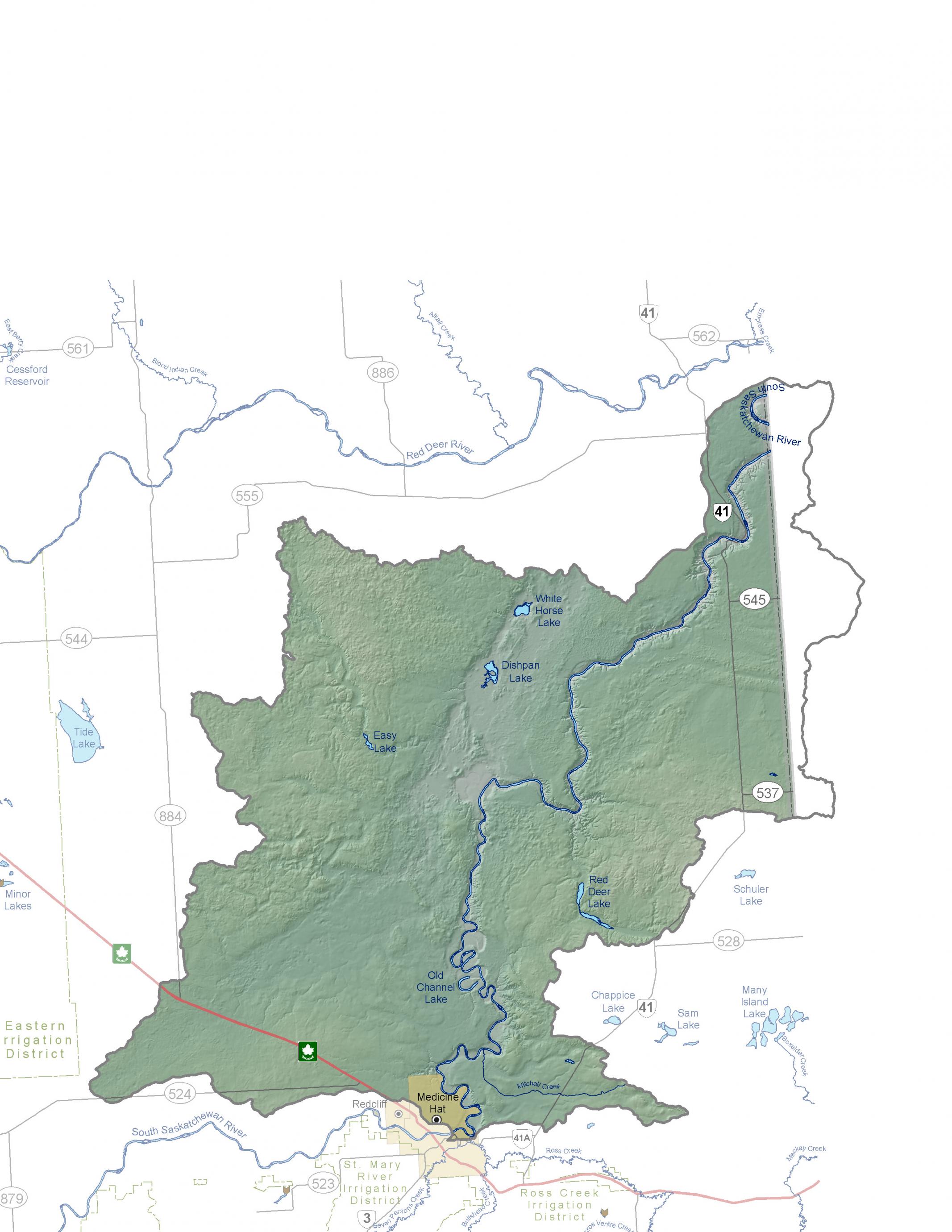 South Saskatchewan River – Central | South East Alberta Watershed Alliance
