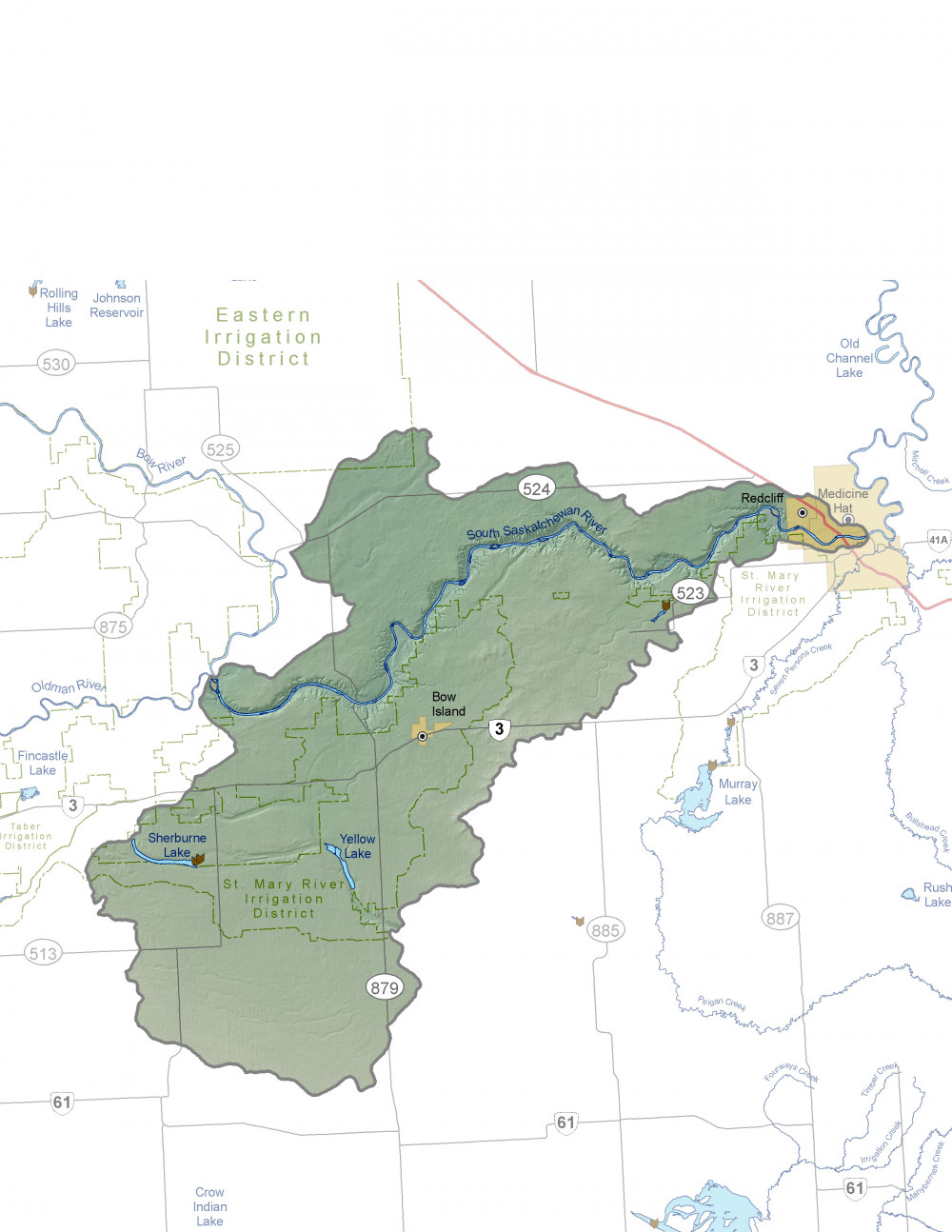South Saskatchewan River – West | South East Alberta Watershed Alliance